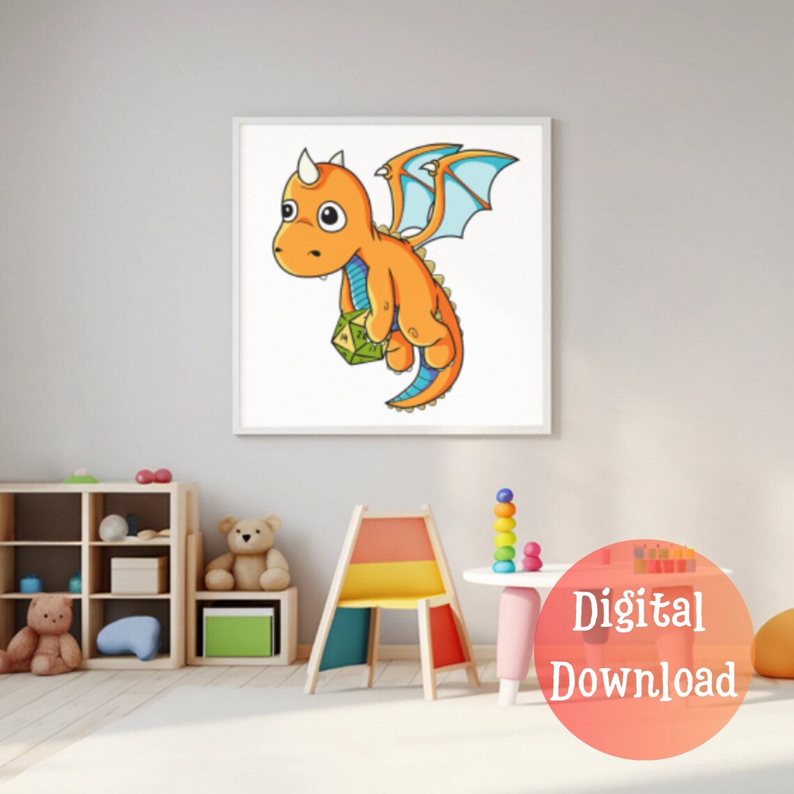 Dnd Digital Wall Art Dnd Nursery Wall Art Dnd Classroom Wall Art Dnd ...