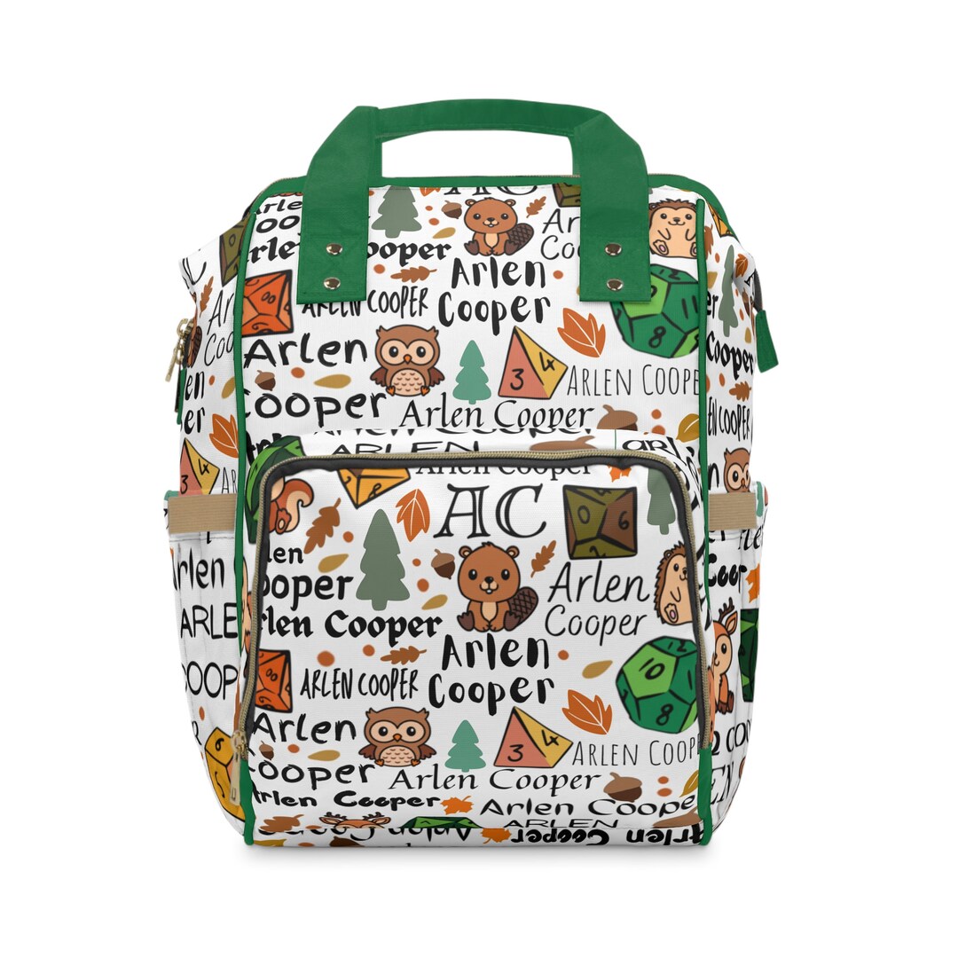 Dnd Diaper Bag, Backpack, Baby Shower Gift, Boy Girl Unisex, Dungeons ...