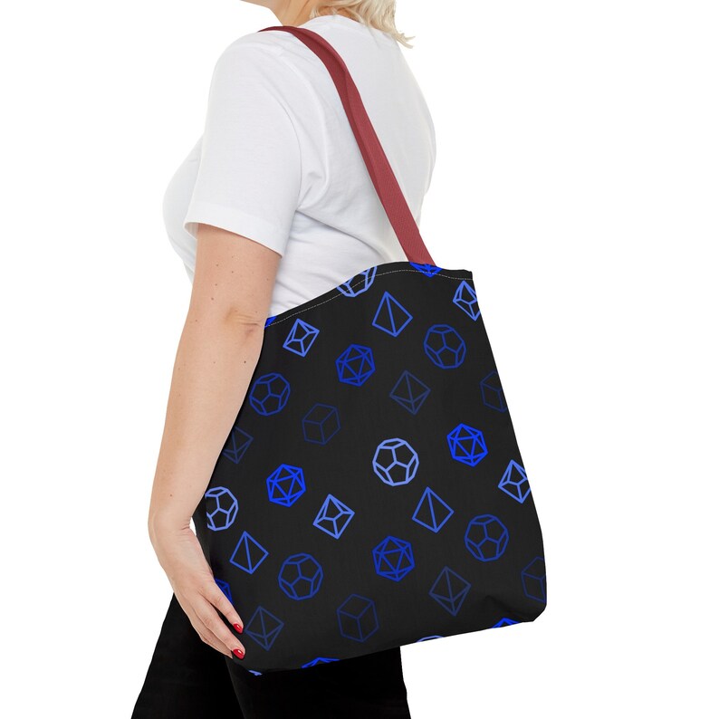 Dnd Tote Bag Dungeons and Dragons Dungeon Master Unisex Dice Custom ...