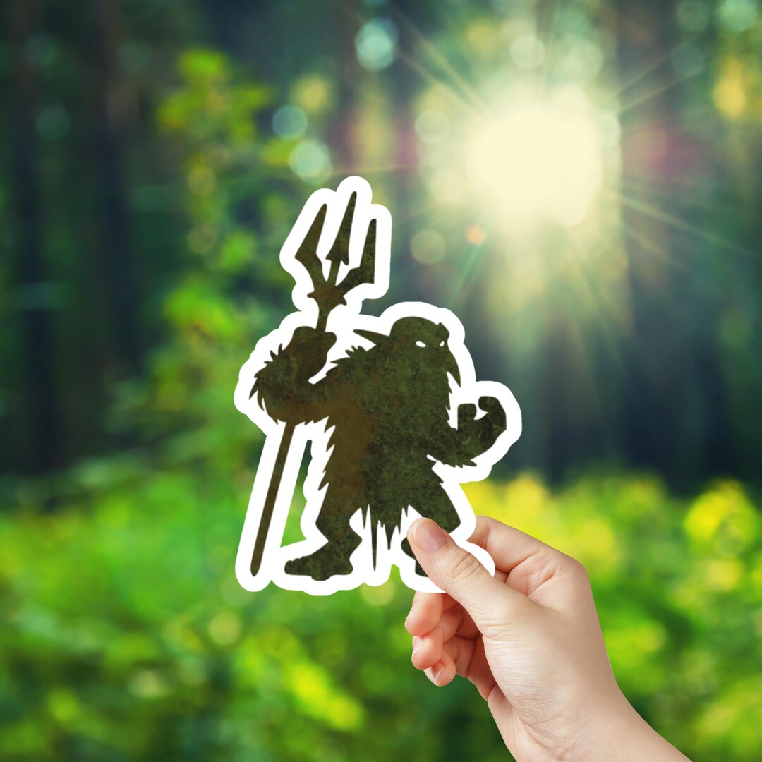 Goblin Sticker | Forest Imp | Swamp Creature | Folklore | Fantasy ...