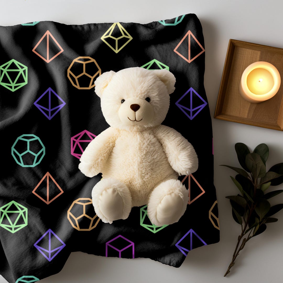 Dnd Baby Blanket | Baby Shower Gift | Dungeon Master | Dungeons and ...