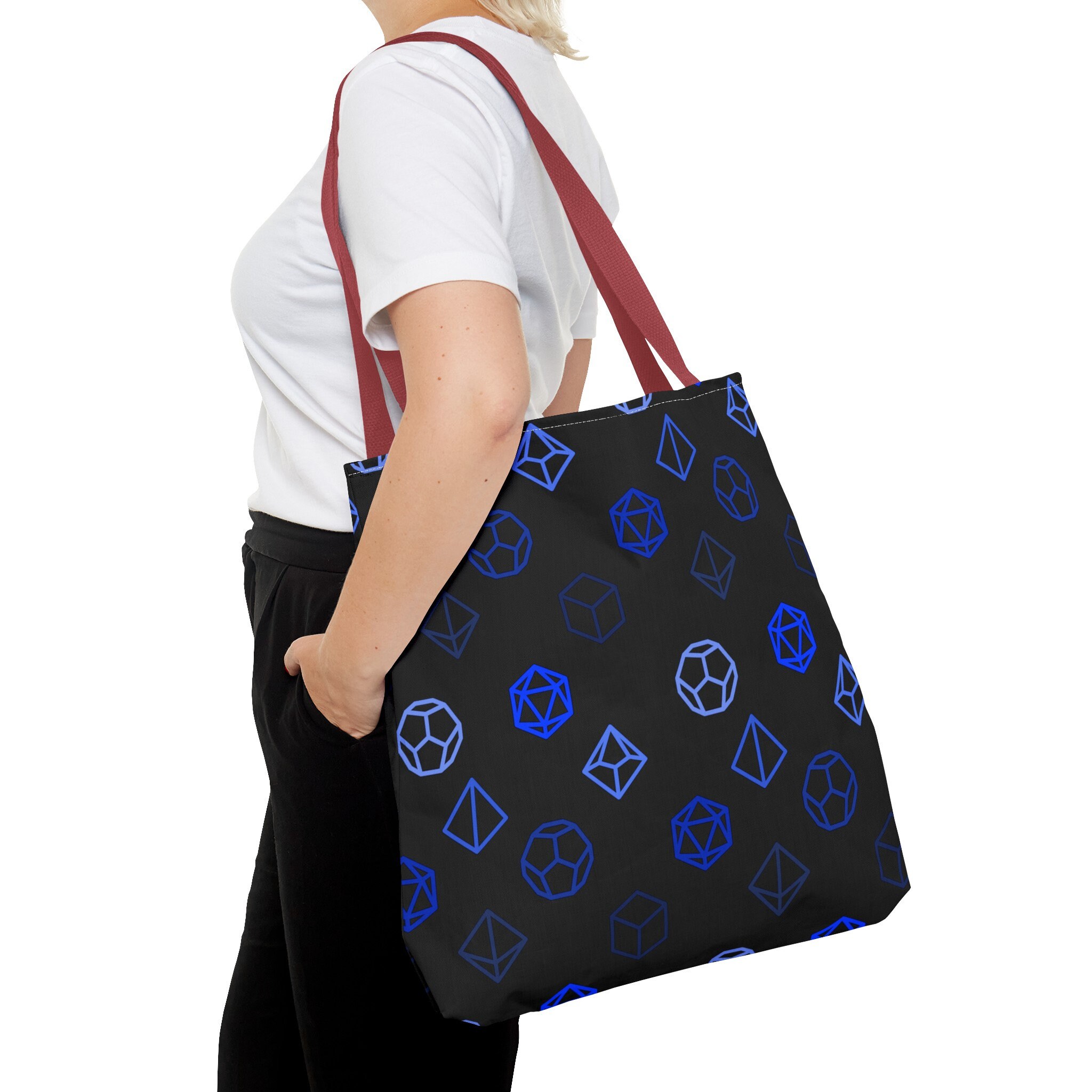 Dnd Tote Bag Dungeons and Dragons Dungeon Master Unisex Dice Custom ...