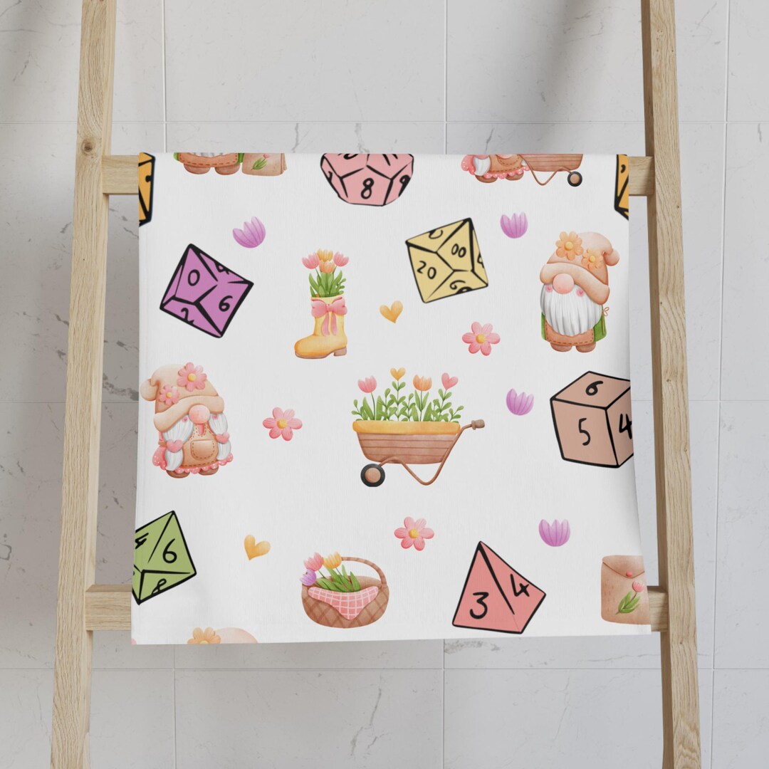 Dnd Hand Towel, Fantasy Kitchen Bathroom Housewarming Gift, Role ...