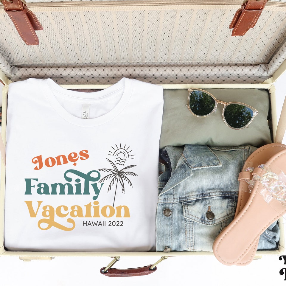 Personalized Family Vacation 2022 Shirt, Family Vacation Shirts Designed & Sold By Elizabeth Castro
