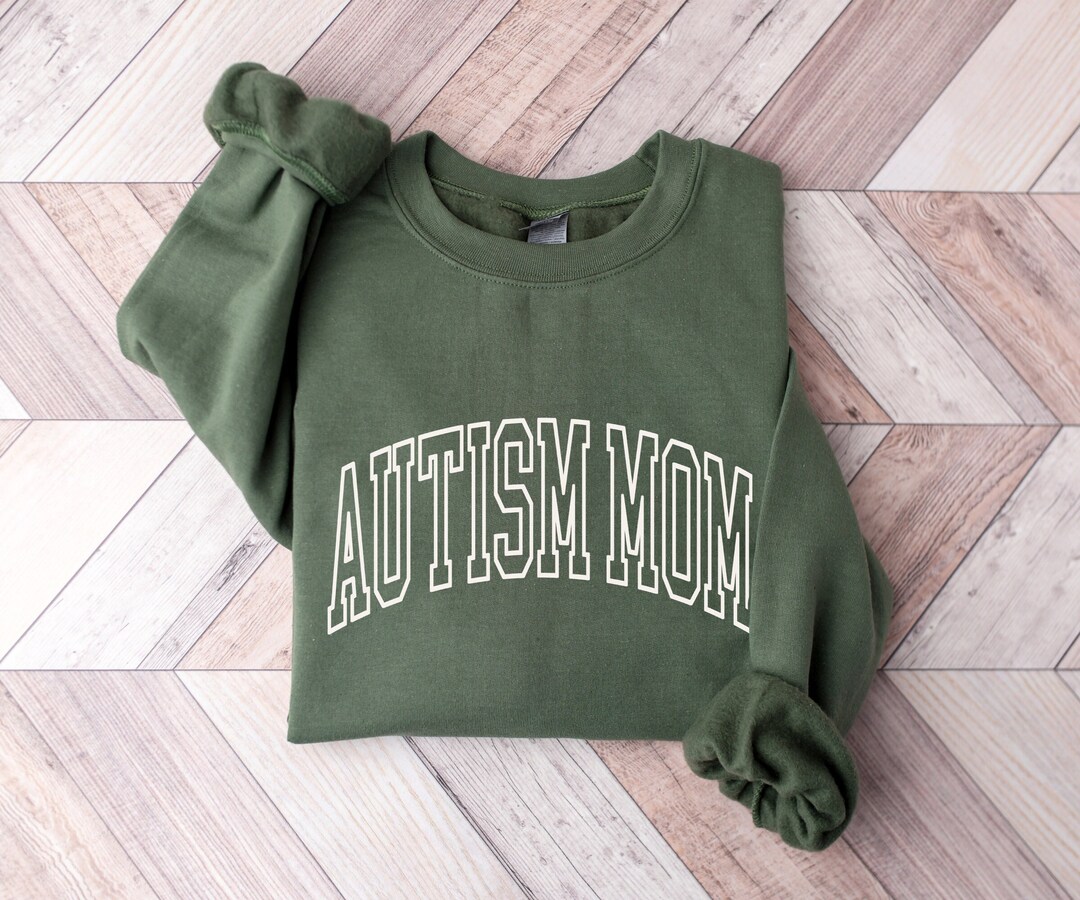 Autism Mom Sweatshirt, Gift for Autism Mom Shirt, Autism Mama Crewneck ...