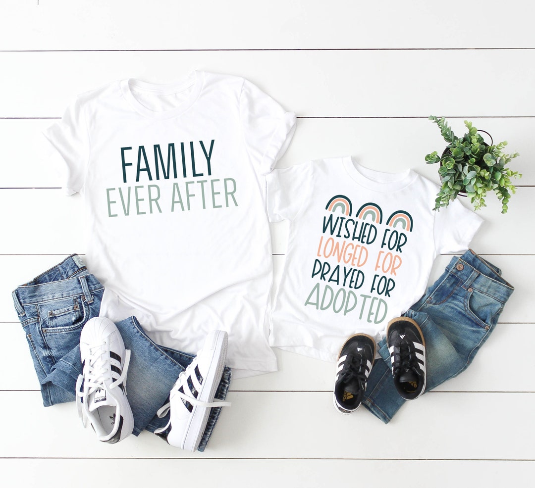 Matching Adoption Shirts, Adoption Shirt, Family Ever After Shirt ...