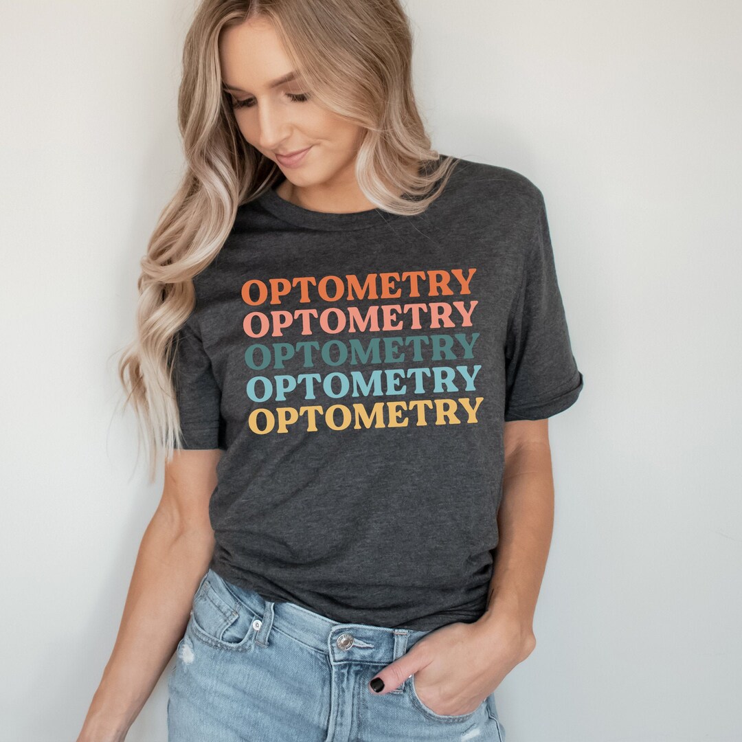 Retro Optometry T-shirt, Ophthalmology, Optical, Optician, Future ...