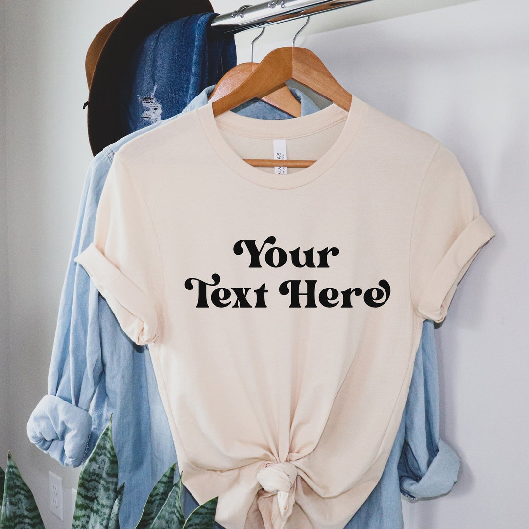 Retro Custom Shirt, Custom Shirts, Custom T-shirt, Personalized T-shirt ...