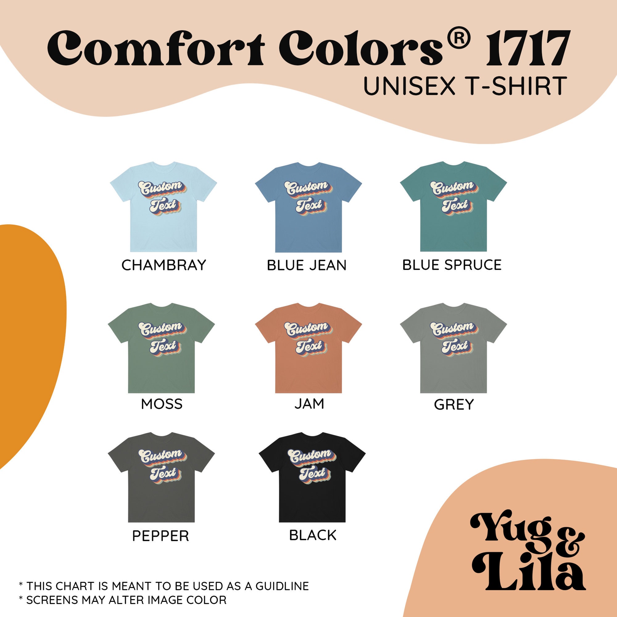 Retro Custom Shirt Comfort Colors® Custom Shirts Vintage - Etsy