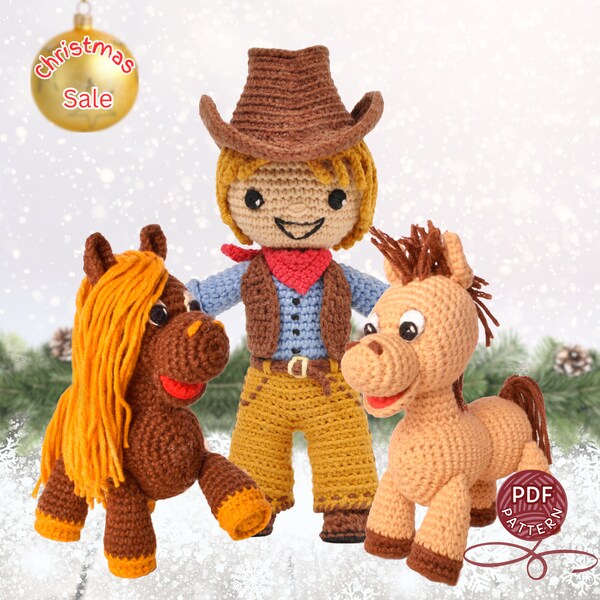 Cowboy Crochet - Etsy