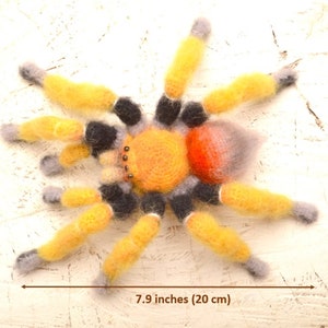 Crochet Pattern. Amigurumi Tarantulas: Yellow and Blue . Two Patterns ...