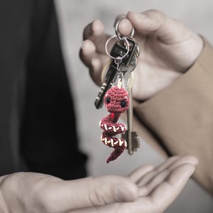 Crochet Snake Keychain. Amigurumi Snake. Pattern – PDF Tutorial. - Etsy