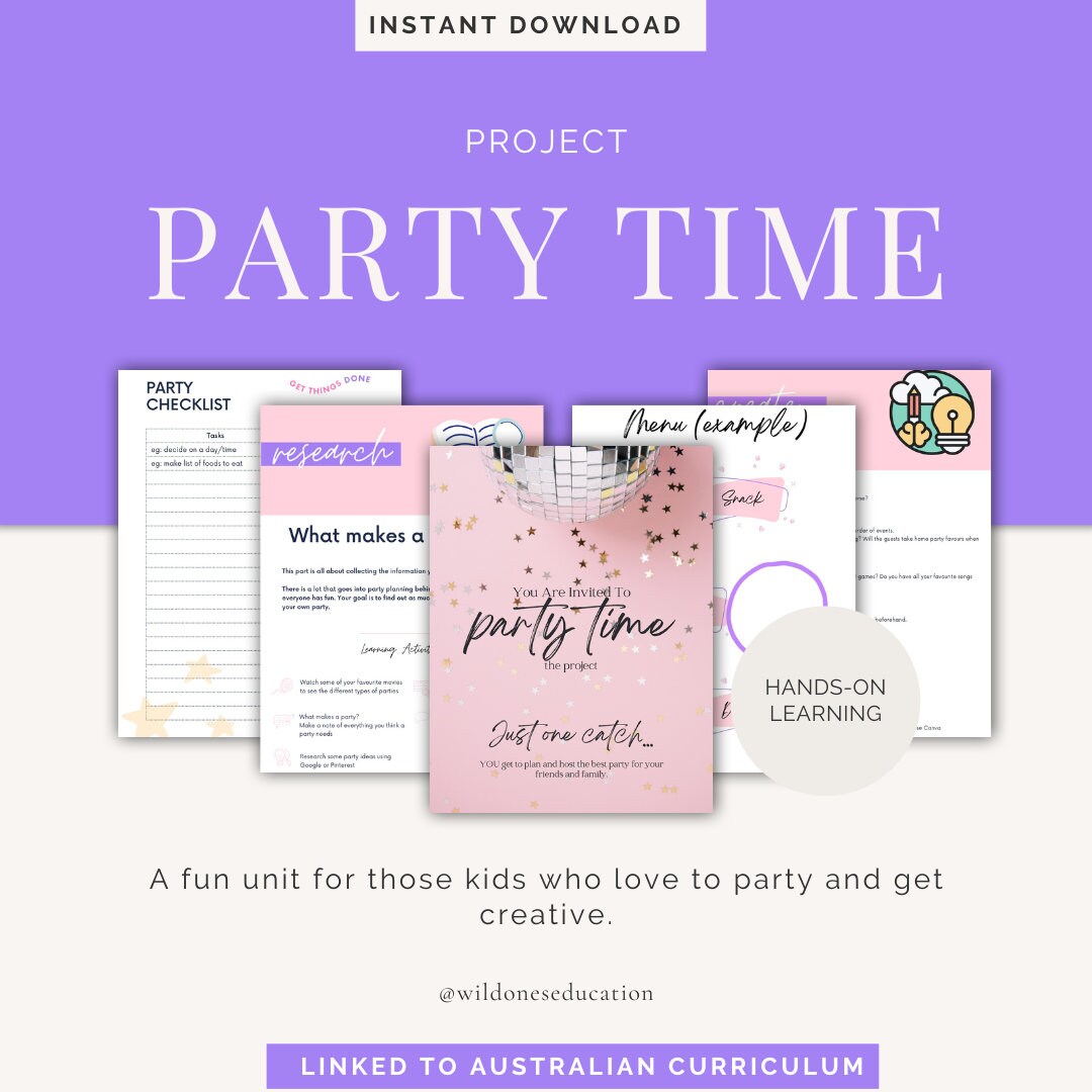 Homeschool Curriculum Unit | Interest Led Unit Study Party | Hands-on ...