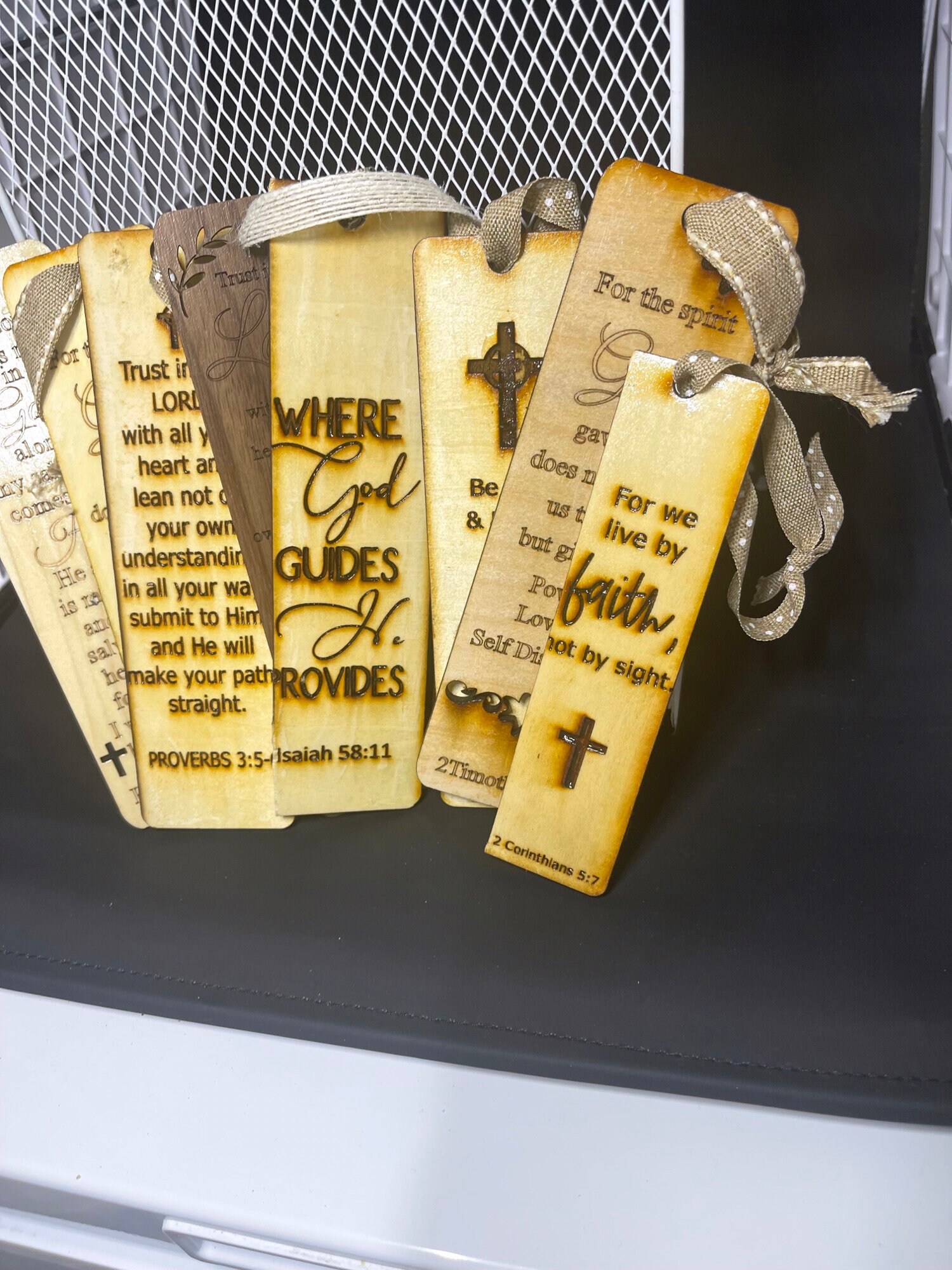 Wooden Bookmarks, Christian Bookmarks, Religious Bookmarks, Handmade ...