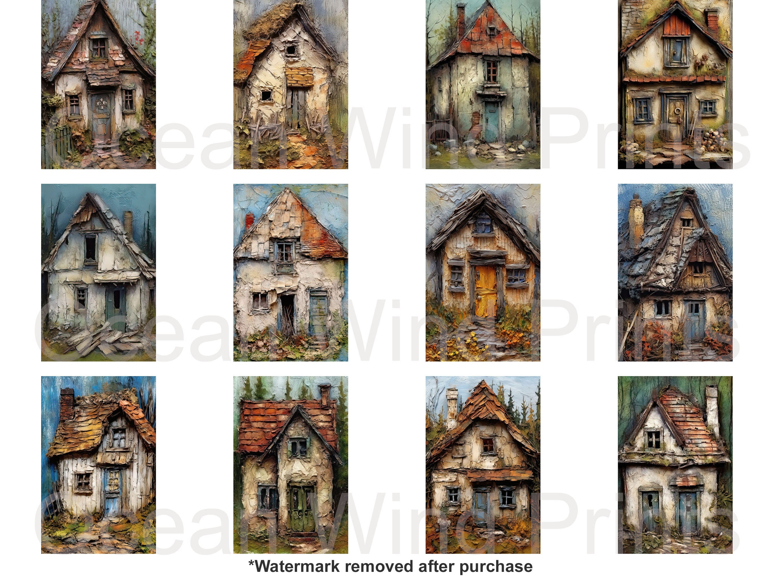 Junk Journal Half Paper Rustic Cabin Ephemera Collage Sheets Mixed ...