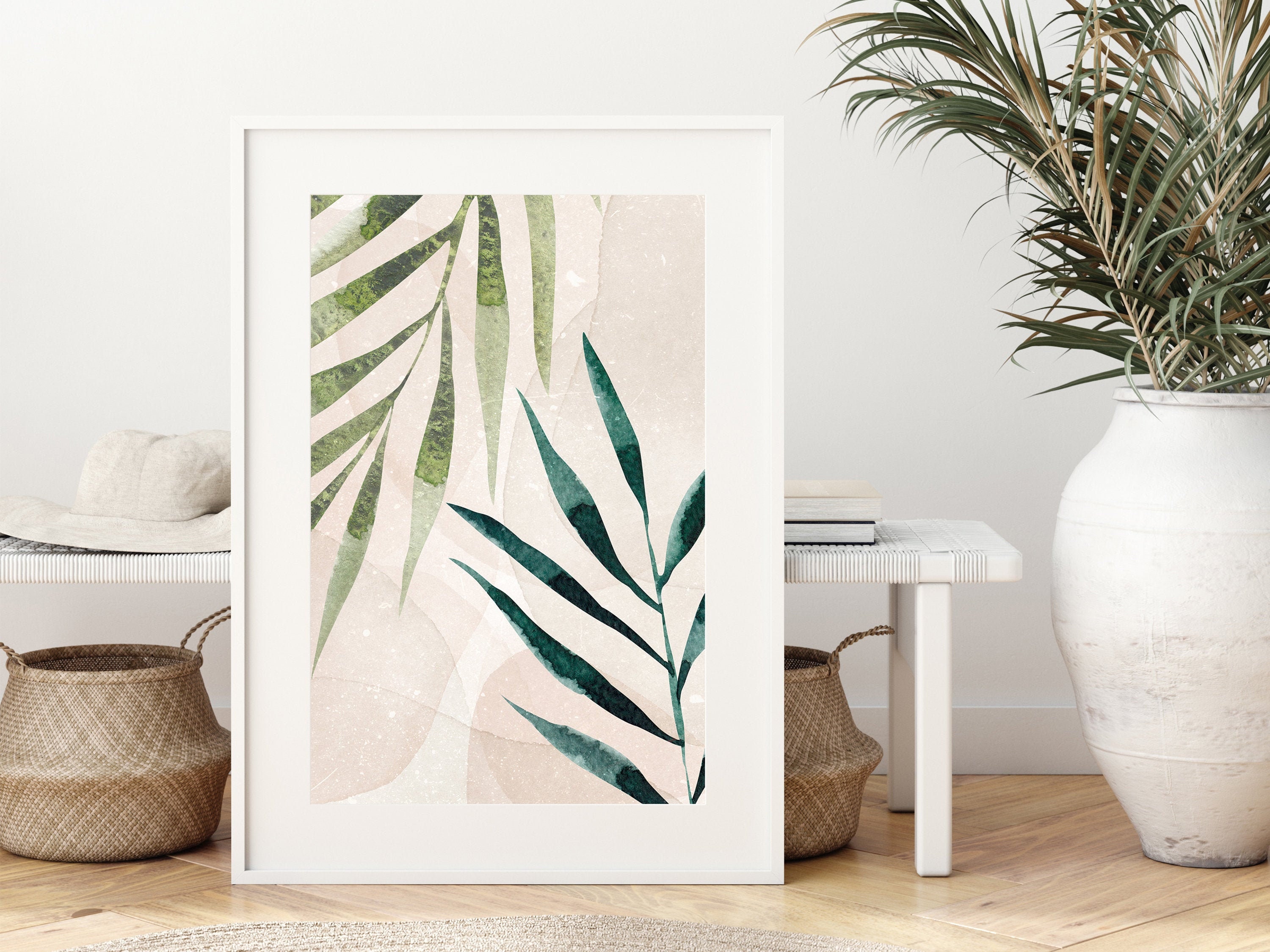 Abstract Botanical Print PRINTABLE Wall Art Boho Home Decor - Etsy