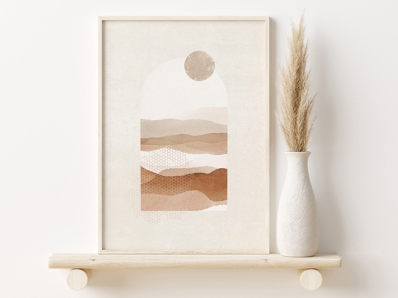 Moroccan Archway Art Print Geometric Abstract PRINTABLE Wall | Etsy