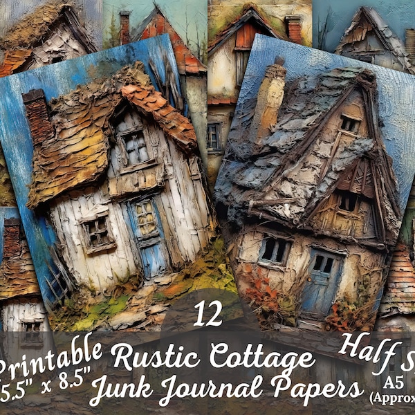 Rustic Junk Journal - Etsy