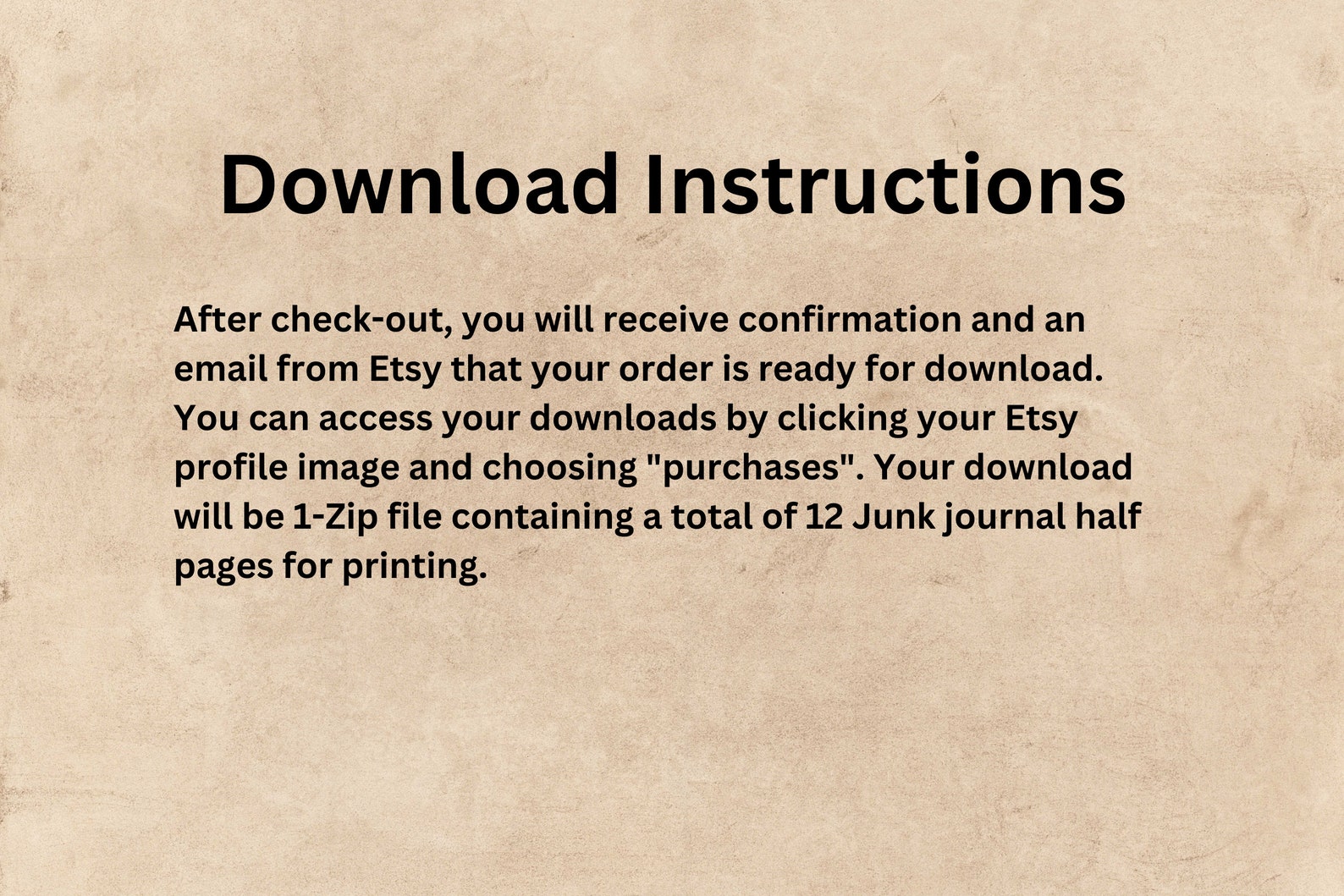 Rustic Chapel Printable Half Papers Junk Journal Ephemera Pack A5 ...