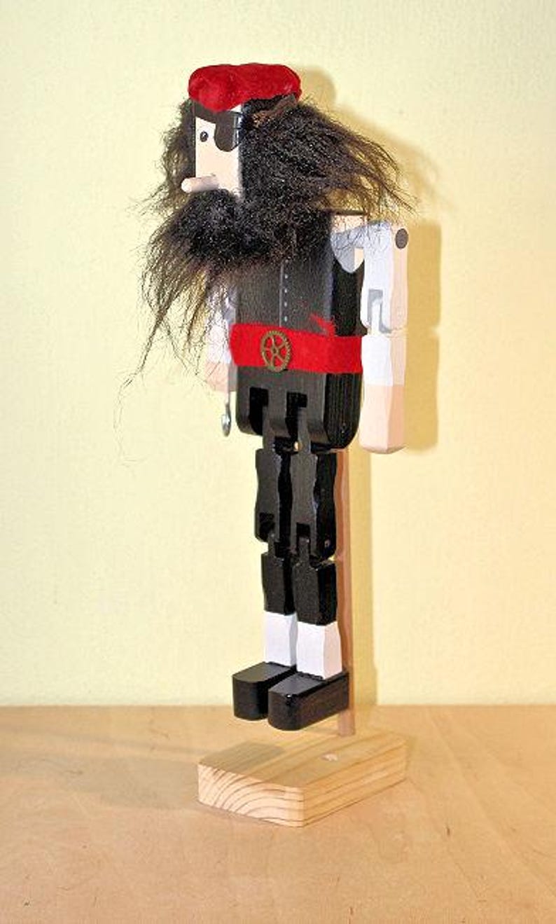 Blackbeard the Pirate Two Legs Jig Doll Limberjack Bonhomme Gigueur - Etsy