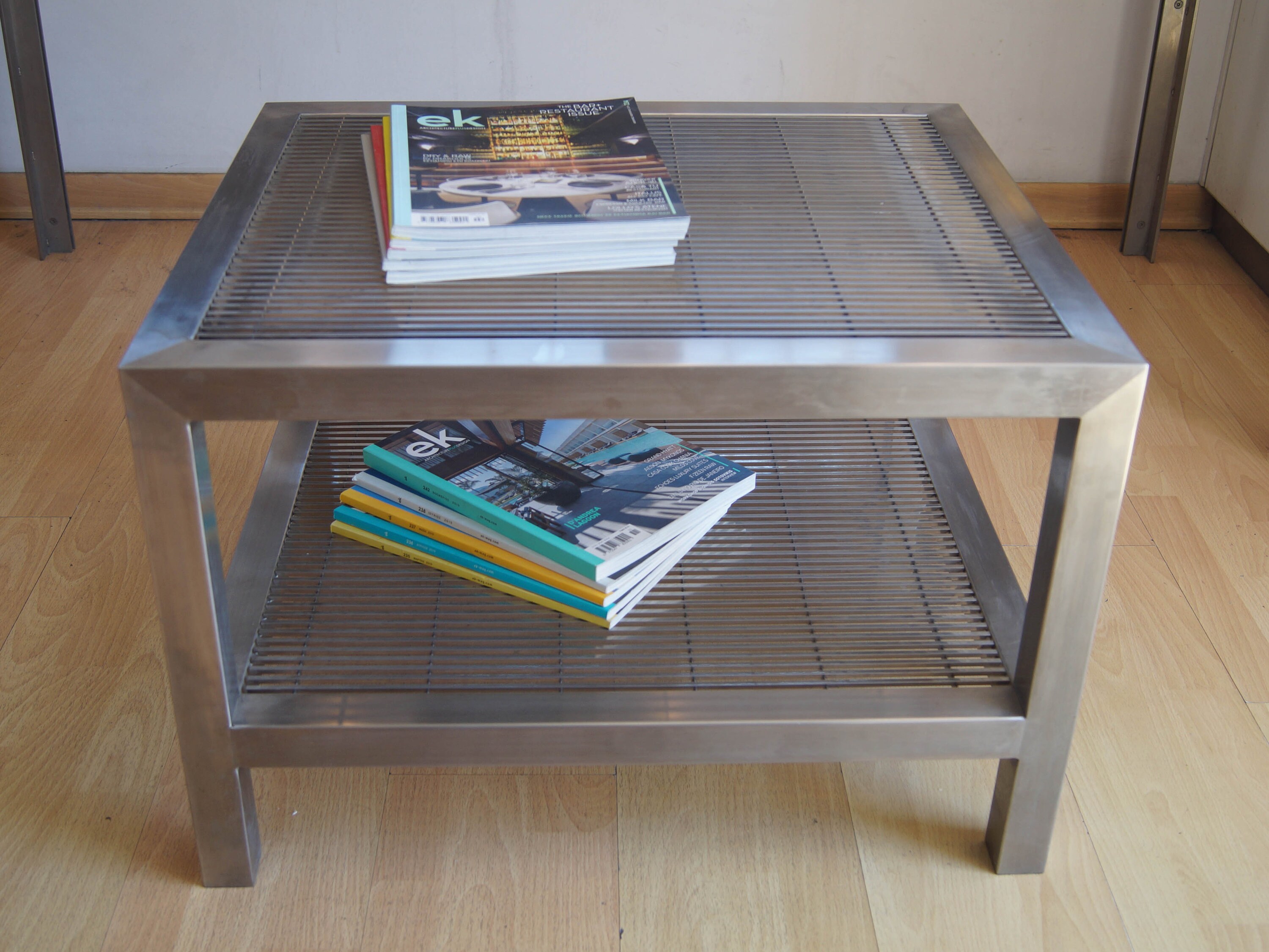 Home Office Printer Stand With Shelf Stainless Steel - Etsy