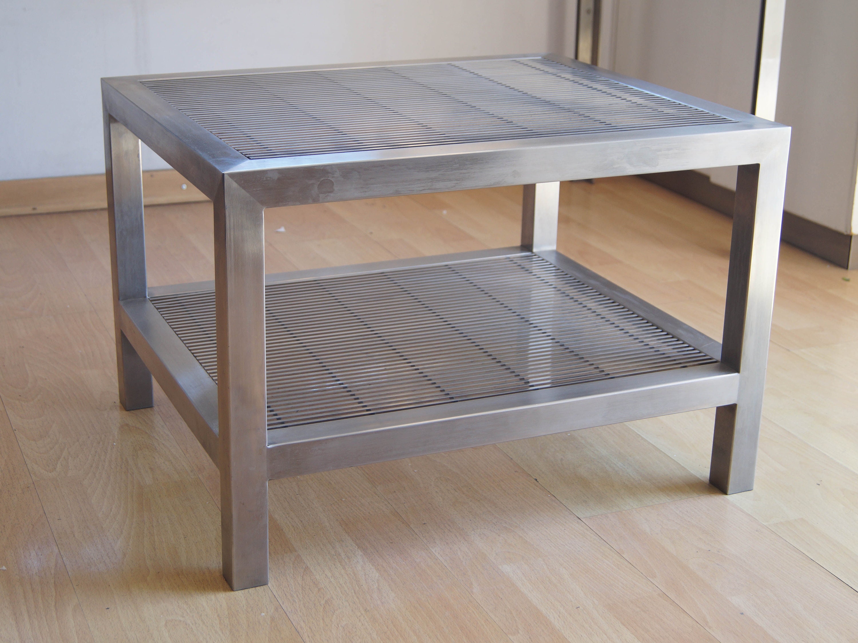 Home Office Printer Stand With Shelf Stainless Steel - Etsy