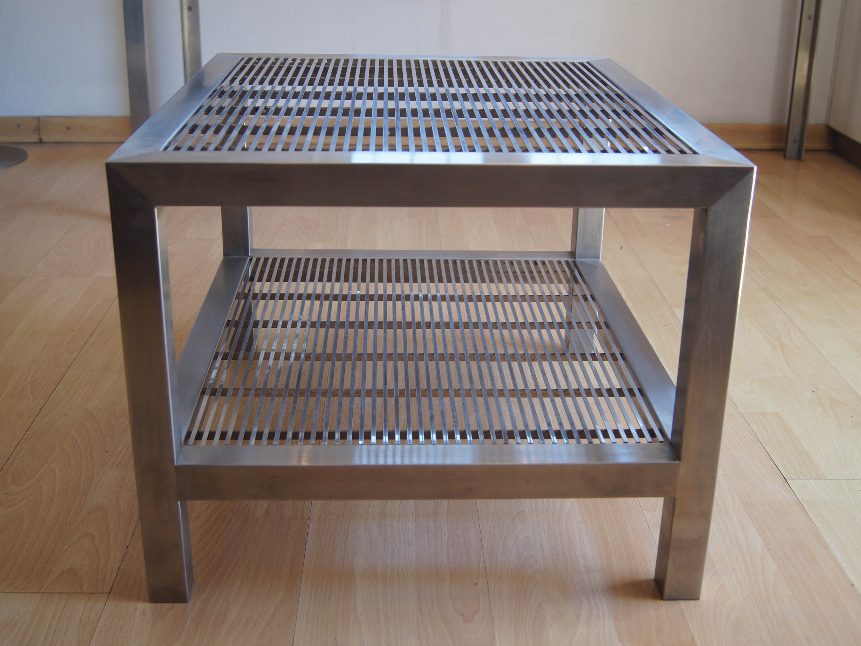 Home Office Printer Stand With Shelf Stainless Steel - Etsy