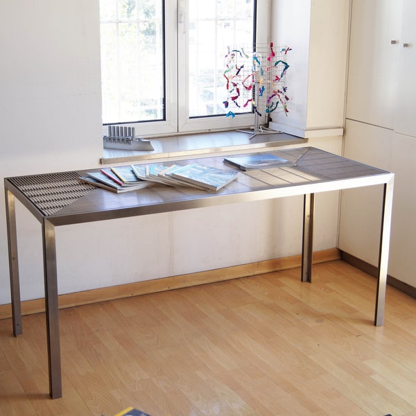Steel Table - Etsy