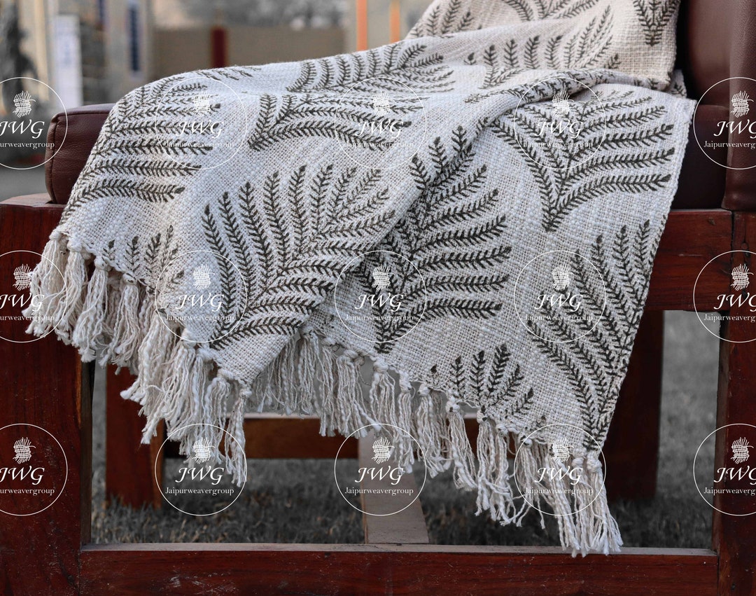 Bohemian Handmade Throw Blankets and Throws Hand Loomed - Etsy