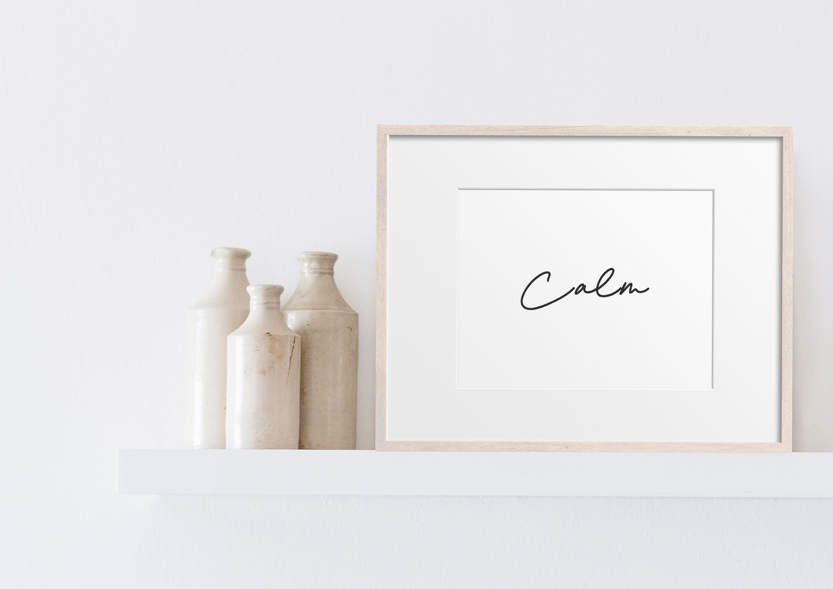 Printable CALM Quote Instant Download Various Sizes - Etsy