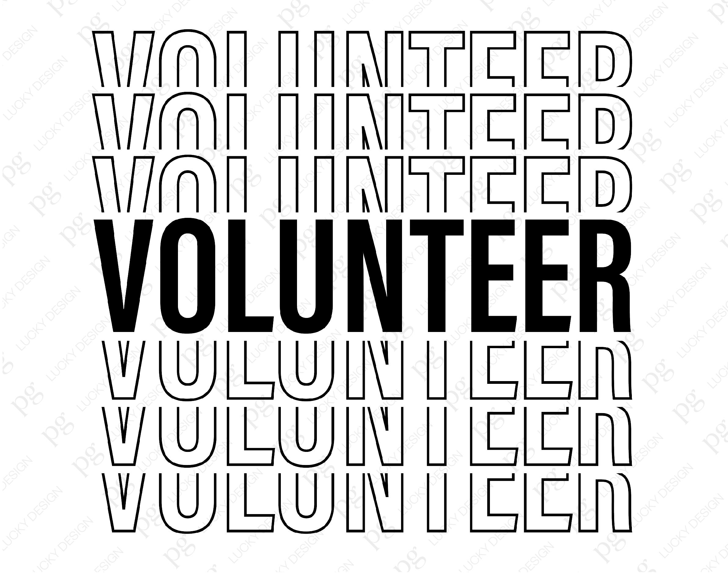 Volunteer SVG PNG: Kindness Crew Non Profit Worker Appreciation Gift ...