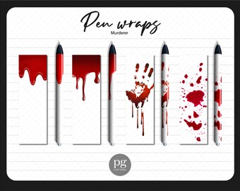 Blood Drip Pen - Etsy