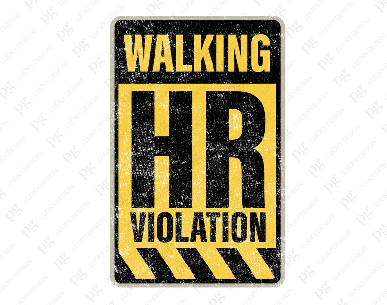 Distressed Walking HR Violation Png, Funny Office Worker Png, Sarcastic ...