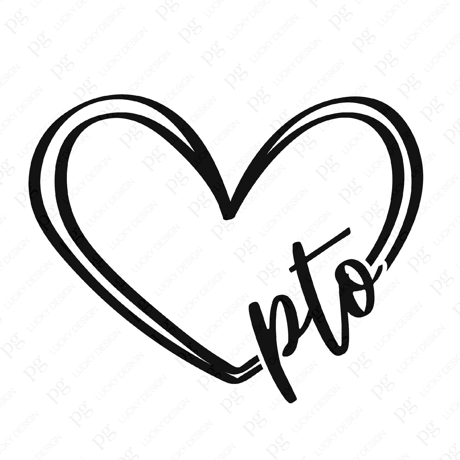 PTO Heart Svg Png, PTO Svg, Heart Svg, Cool PTO Appreciation Gift Idea ...