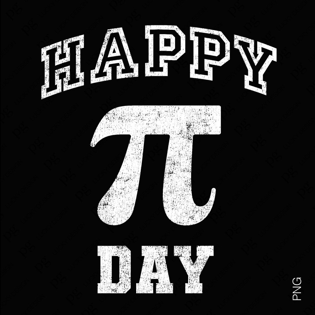 Happy Pi Day Svg Png, Pi Svg, 3.14 Svg, Pi Day Svg, Distressed Math ...