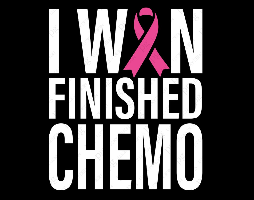 I Won Svg Png, Finished Chemo Svg, Breast Cancer Awareness Svg, Cancer ...