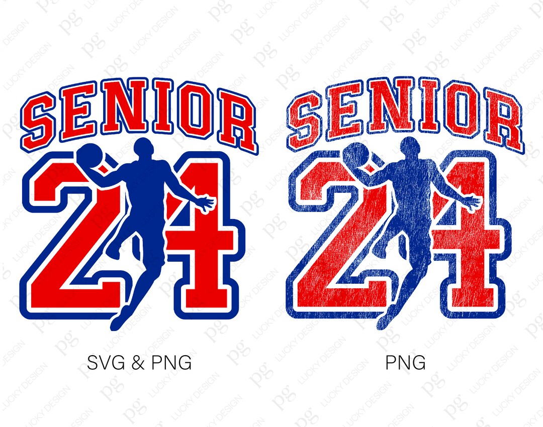 Senior 24 Svg Png, Class of 2024 Svg, Basketball Svg, Senior Graduation ...
