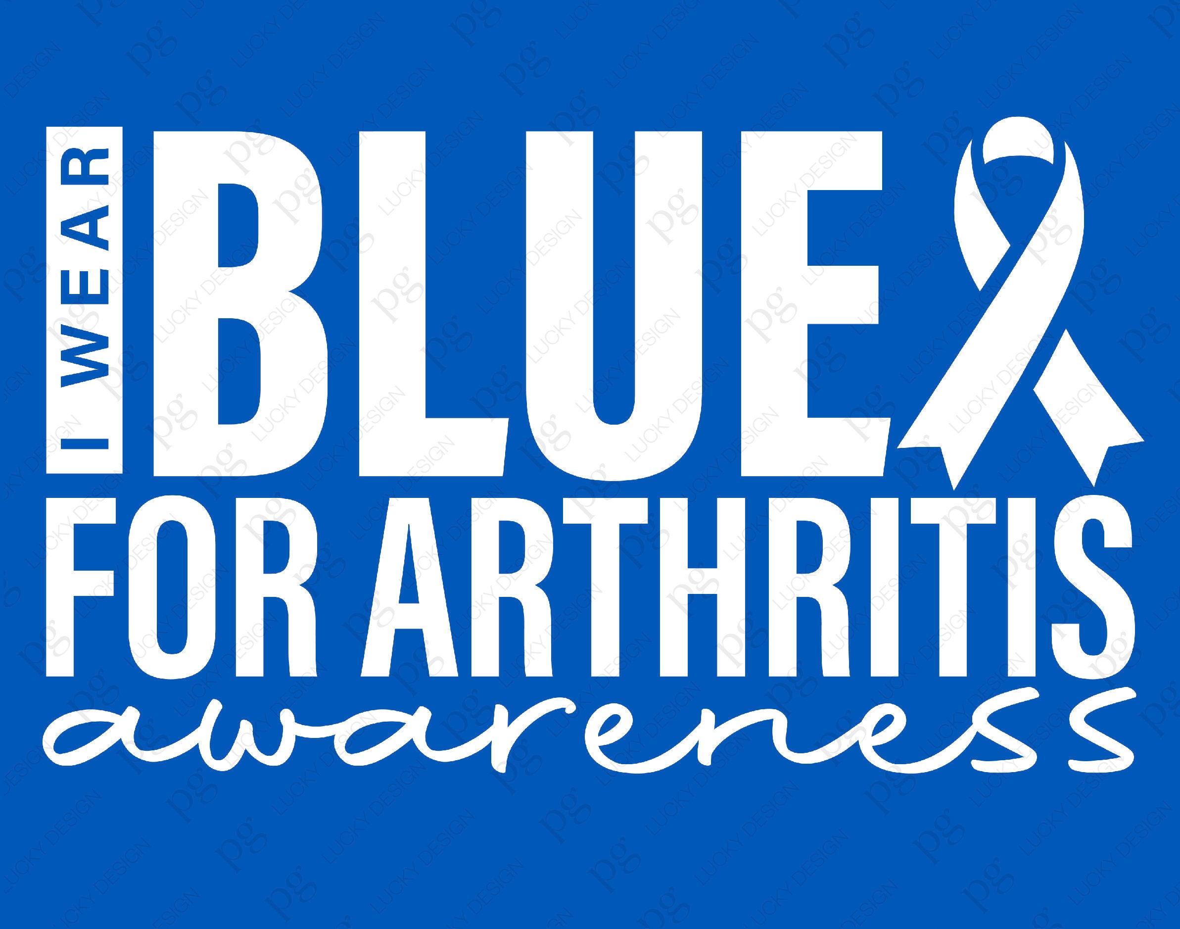 I Wear Blue Svg Png Arthritis Awareness Svg Arthritis Svg - Etsy