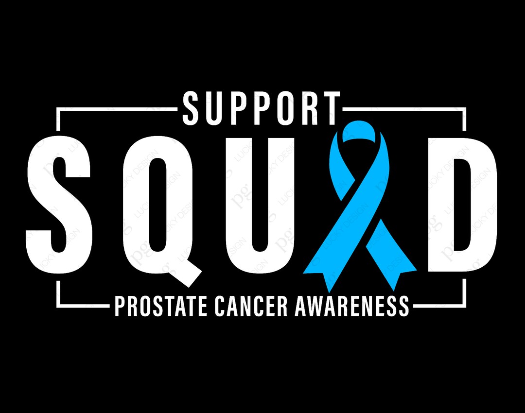 Support Squad Svg Png Prostate Cancer Awareness Svg Light - Etsy