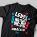 Level 9 Unlocked Svg, 9th Birthday Boy Girl Kids, Nine Years Old Gamer ...