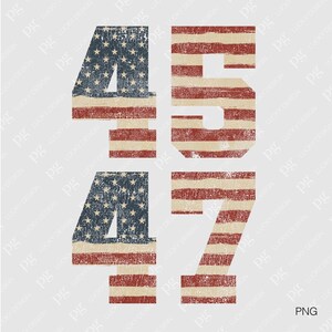 Trump 45 47 Png, Trump 2024 Png, Distressed Trump USA Flag Png ...