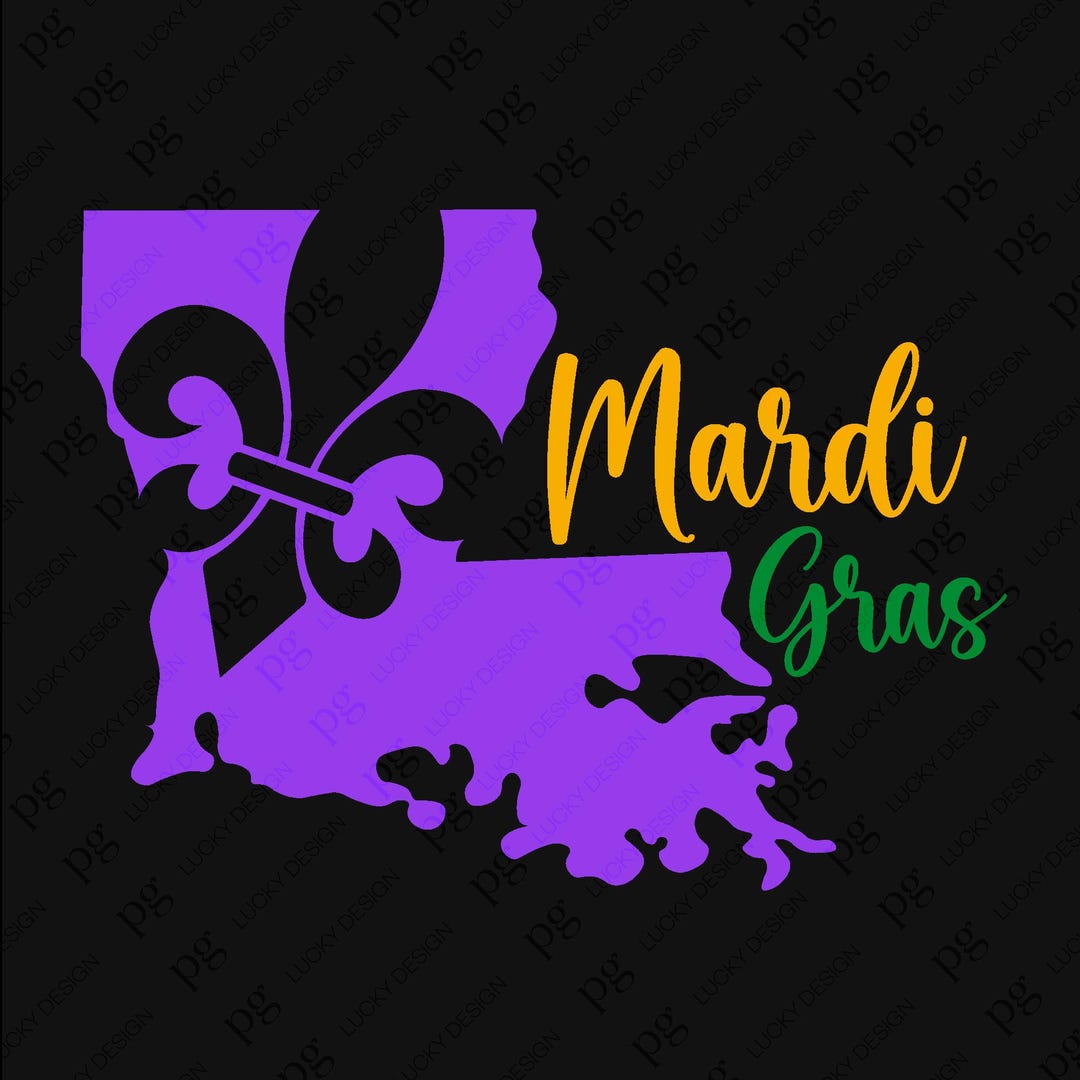Mardi Gras Svg Png, Louisiana Svg, Mardi Gras Festival Carnival Parade ...