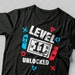 Level 11 Unlocked Svg, 11th Birthday Boy Girl, Eleven Years Old Gamer ...