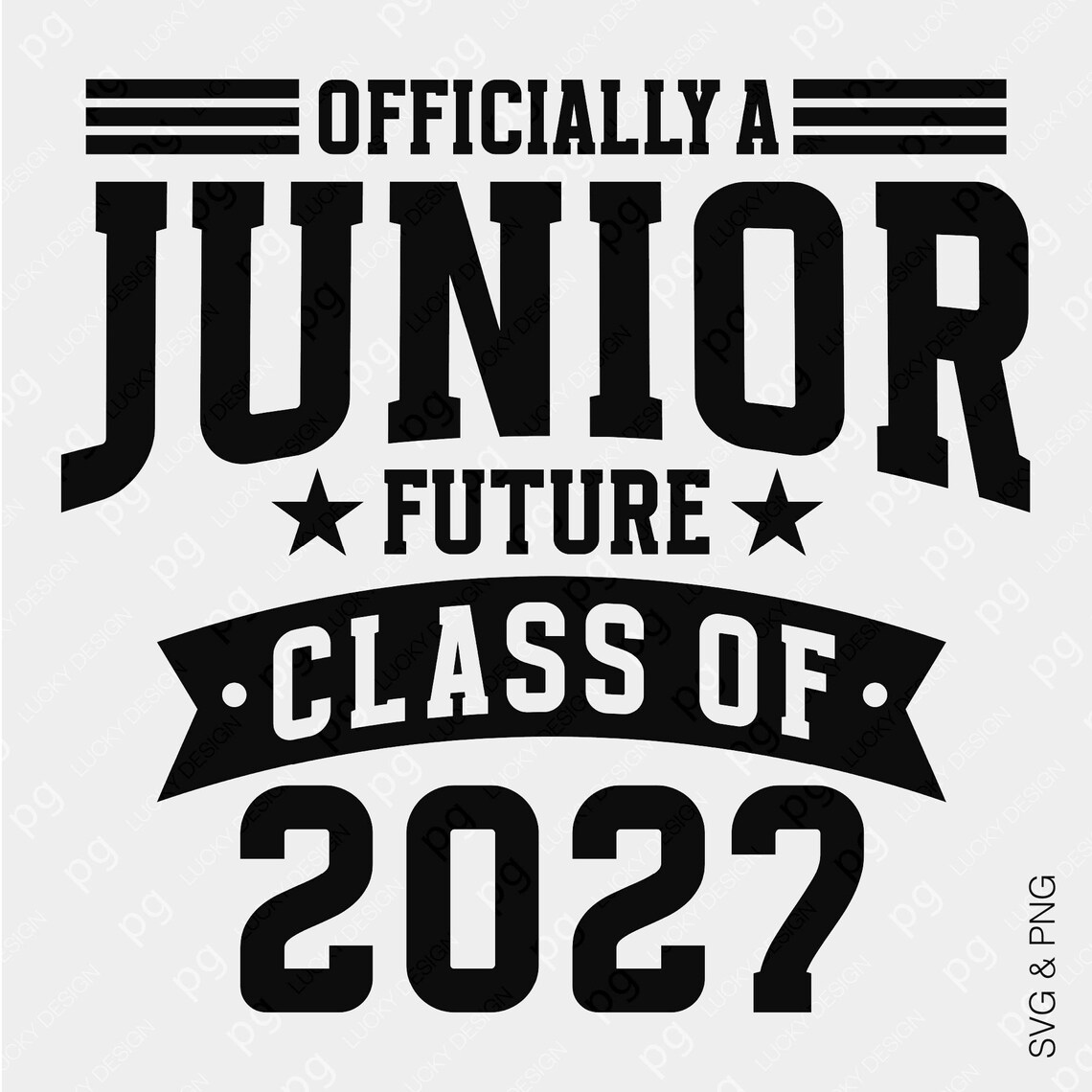 Officially A Junior Future Class of 2027 Svg Png, Distressed 11th Grade ...