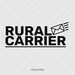 2 Design Rural Carrier Svg Png, Distressed Rural Postal Worker Png ...