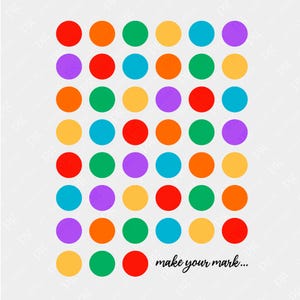 Make Your Mark Svg Png, Happy Dot Daysvg, Dot Day Svg, Creativity Svg ...