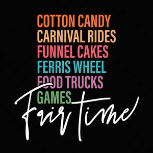 It's a Fair Time Svg Png, It's a Fair Week Svg Png, County Fair Svg ...