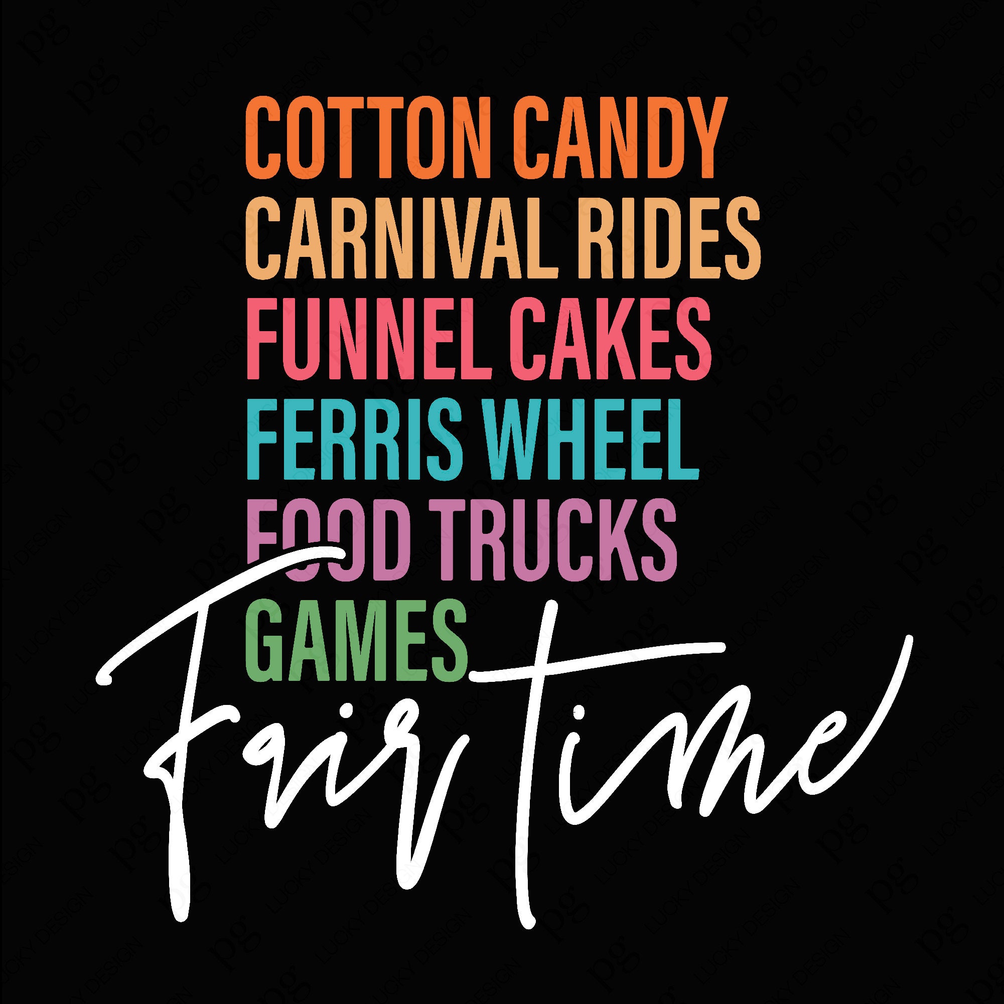 It's a Fair Time Svg Png, It's a Fair Week Svg Png, County Fair Svg ...