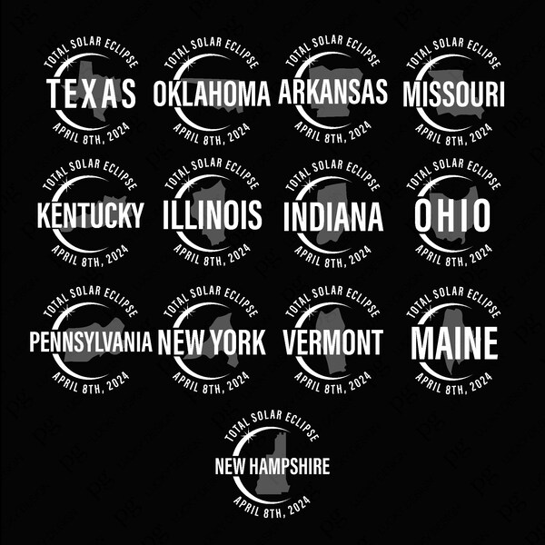 Solar Eclipse Svg - Etsy