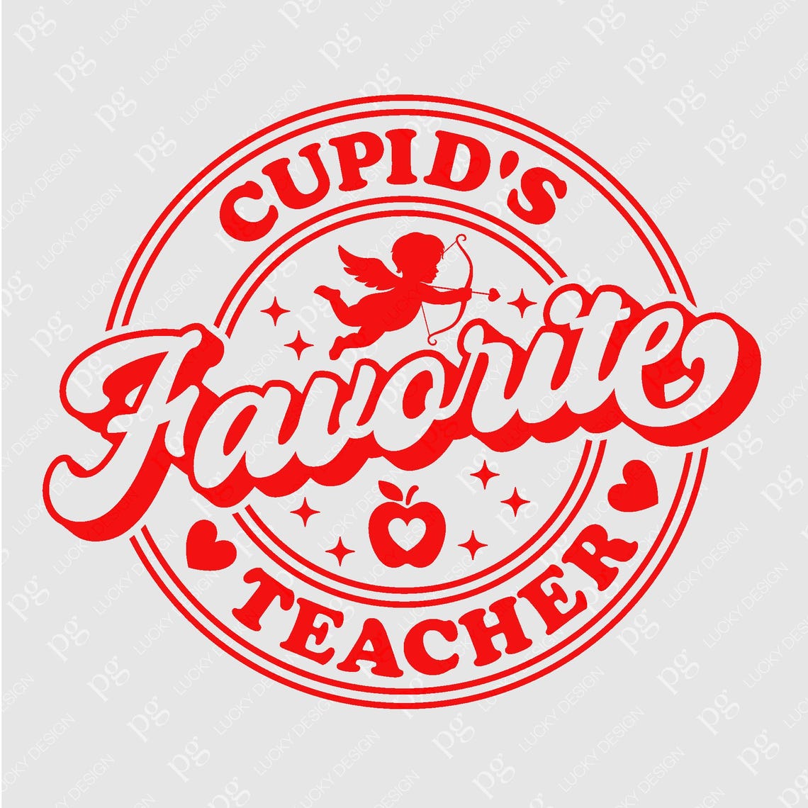 Cupid's Favorite Teacher Svg Png, Valentine’s Day Svg, cupid Svg, Funny ...